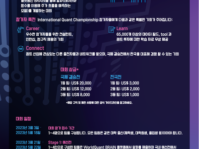 대외활동/공모전 | [WorldQuant] 2023 IQC (International Quant Championship) 대회 ...