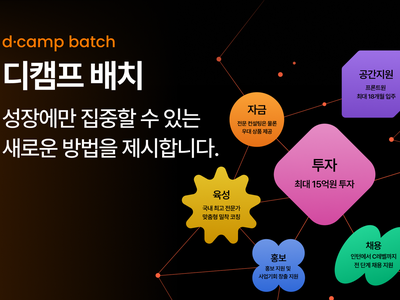 대외활동/공모전 | [d·camp] 25년 1분기 디캠프 배치프로그램 참여 스타트업 모집 - 슈퍼루키